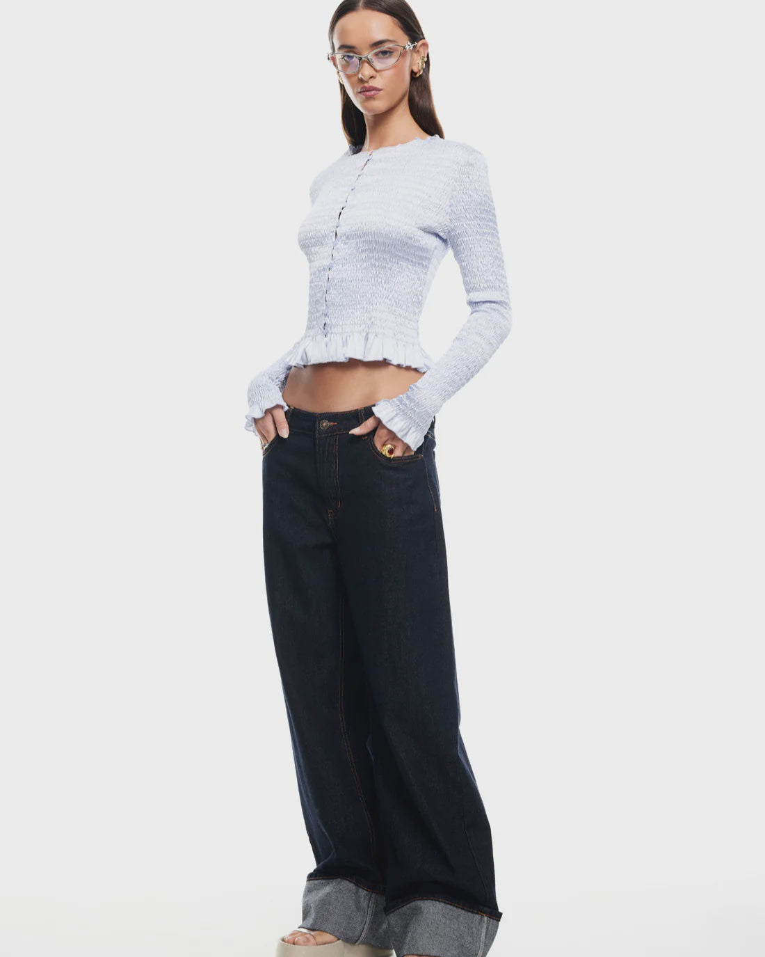 Terra Long Sleeve - Soft Blue